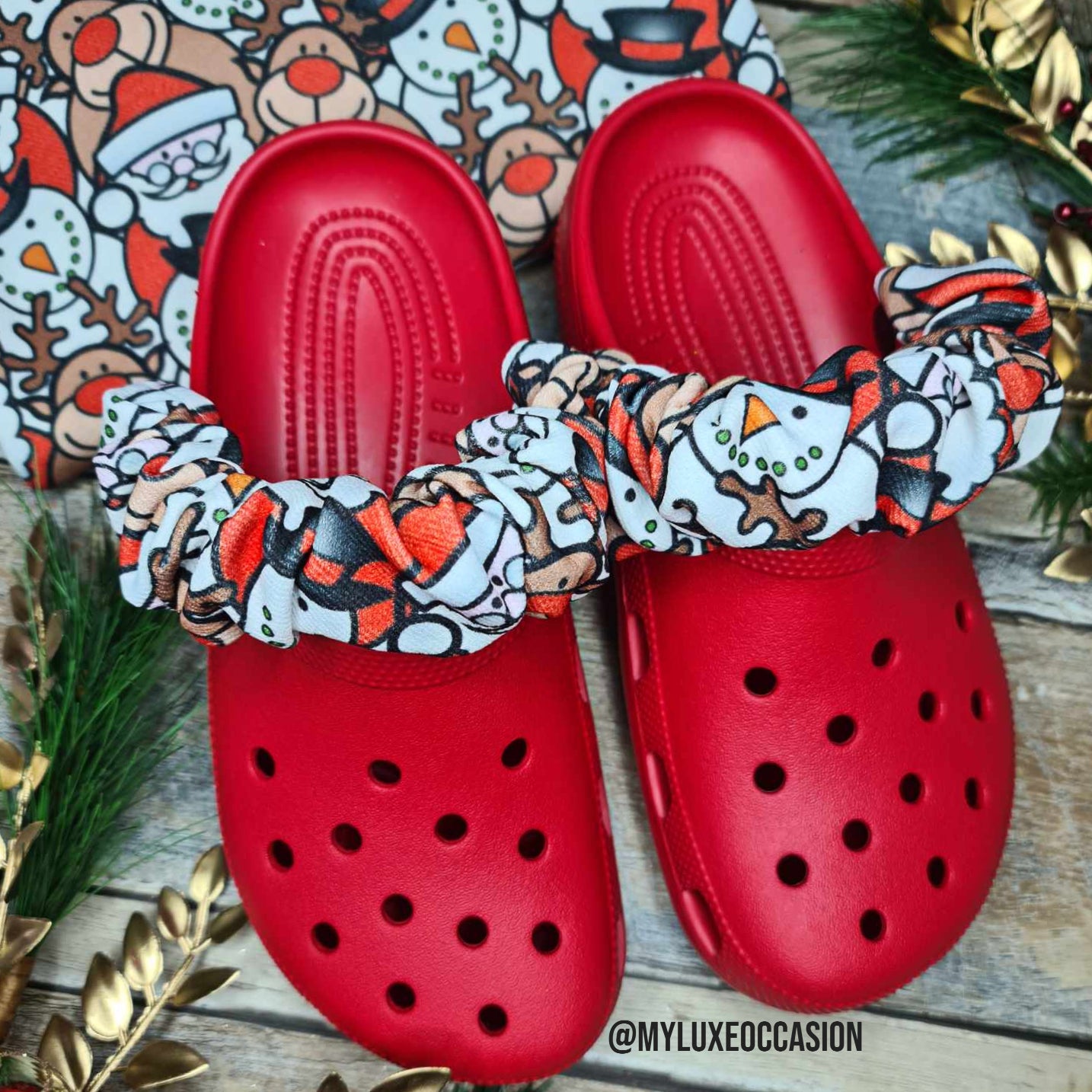 Christmas Cronchies 2024 - Scrunchie Strap Covers for your Crocs ...